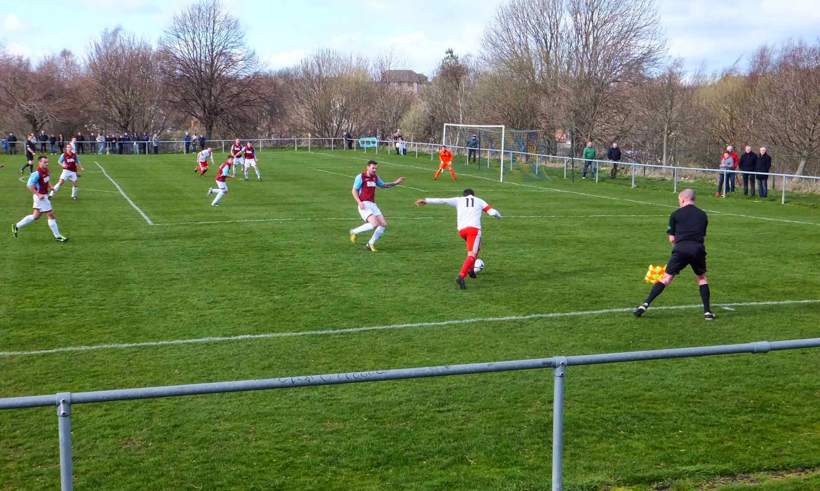 Spartans v Whitehill Welfare at Craigroyston FC